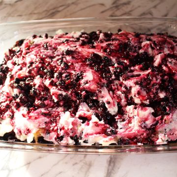 Black Raspberry Cake - third blessed farmhouse