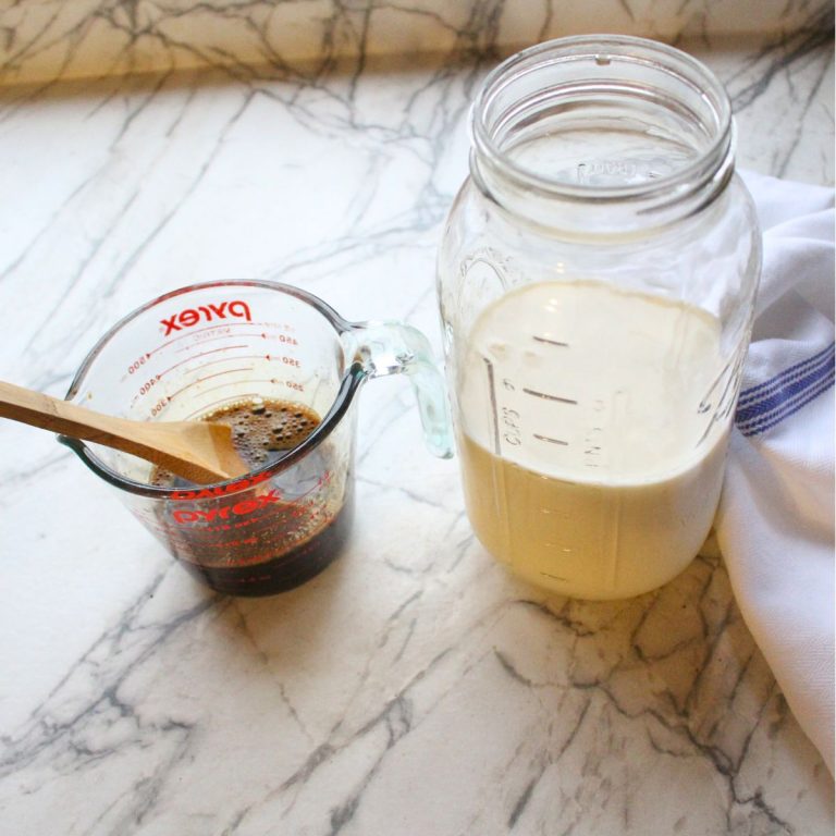 The Best Iced Coffee Punch Recipe - Third Blessed Farmhouse